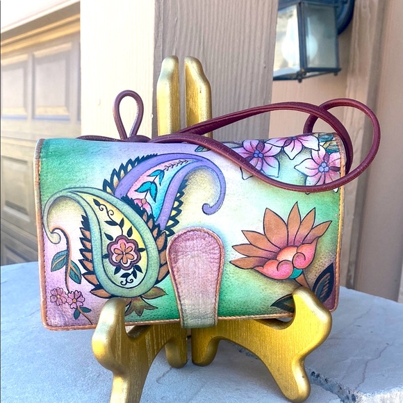 Anuschka | Bags | Anuschka Floral Multicolor Womens Bag | Poshmark